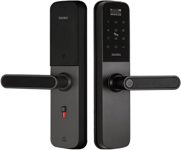 (110mm) Khoá điện tử vân tay HAFELE DL6100 912.20.582 (Màu đen)